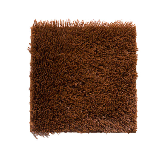 Basic Carpet Tiles Solid Color Shag Square Bedroom Carpet Tiles - Clearhalo