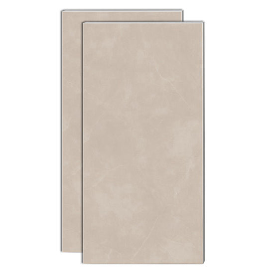 Modern Style Waterproof Floor Tile Pure Color Straight Edge Rectangle ...