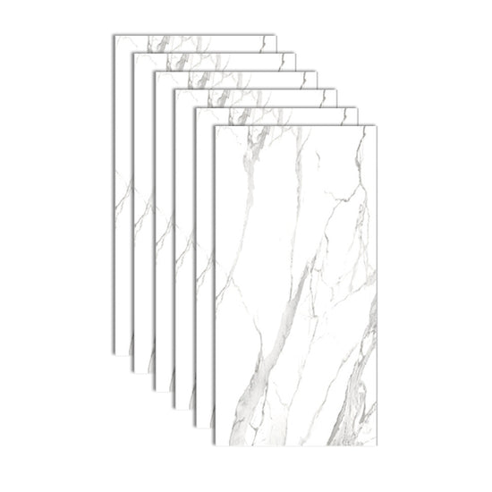 Rectangle Floor Tile Straight Edge Floor Tile for Living Room - Clearhalo