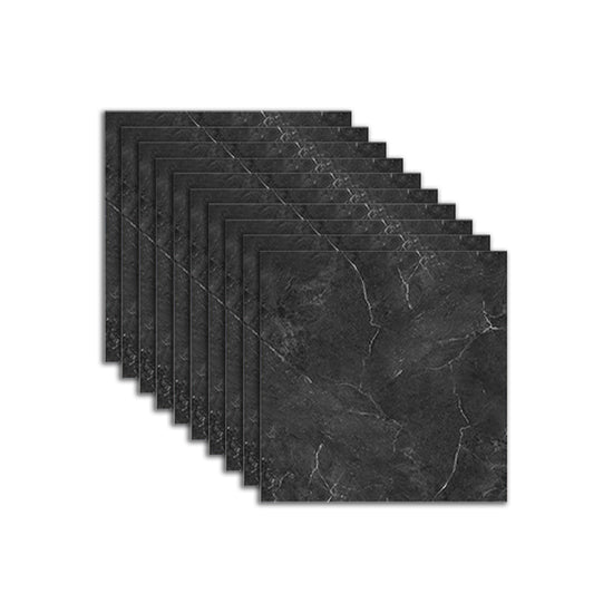 Peel & Stick Vinyl Flooring Smooth Vinyl Flooring with Marble Look ...