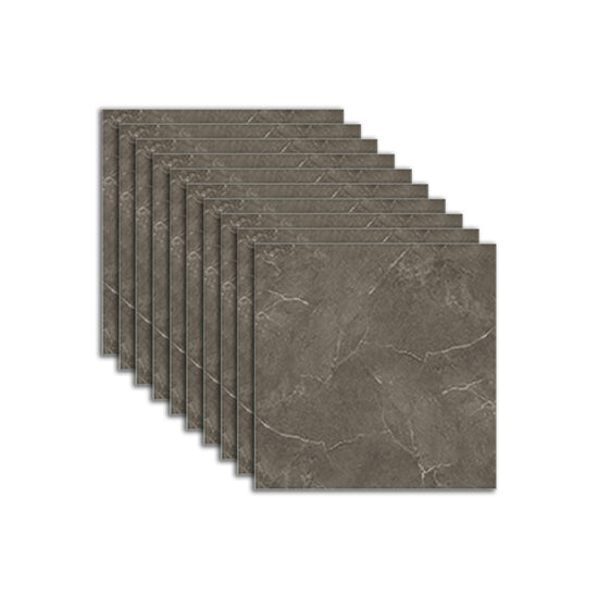 Peel & Stick Vinyl Flooring Smooth Vinyl Flooring with Marble Look ...