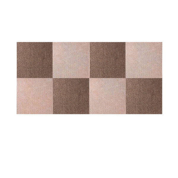 12" X 12" Carpet Tiles Self Peel and Stick Level Loop Non-Skid Bedroom ...