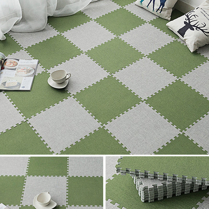 Modern Floor Tile Foam Interlocking Stain Resistant Indoor Floor Carpet ...