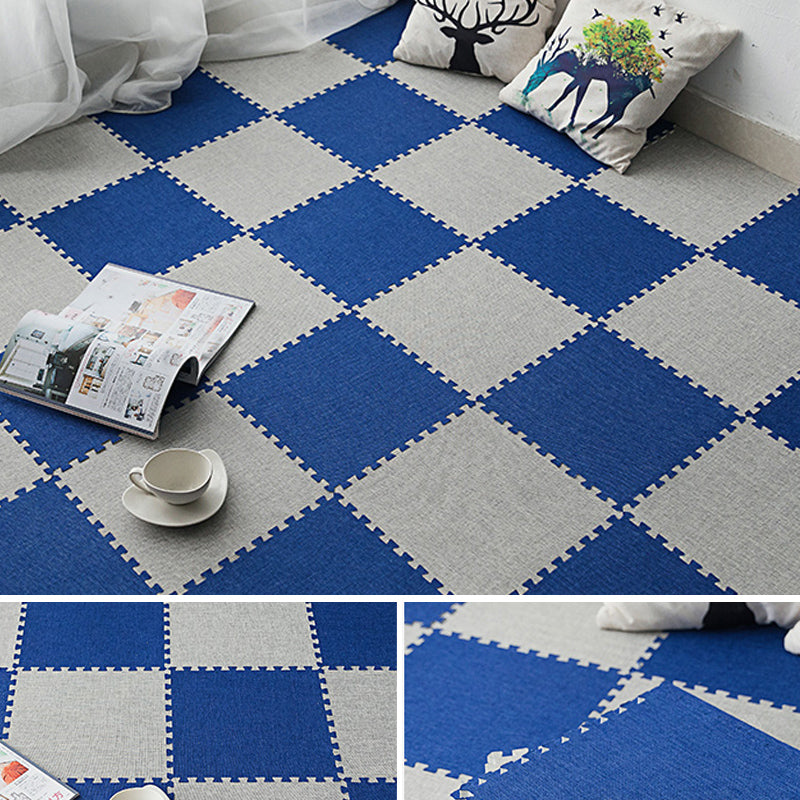 Modern Floor Tile Foam Interlocking Stain Resistant Indoor Floor Carpet ...