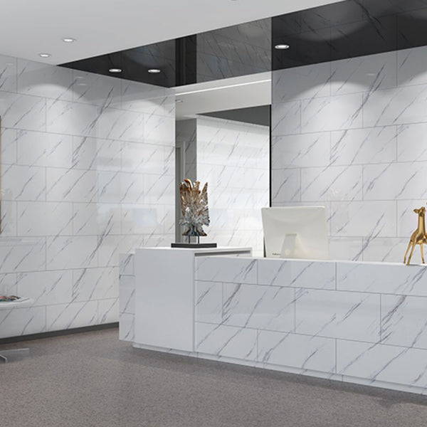 PVC Wall Paneling Rectangle Waterproof Wall Paneling for Living Room ...