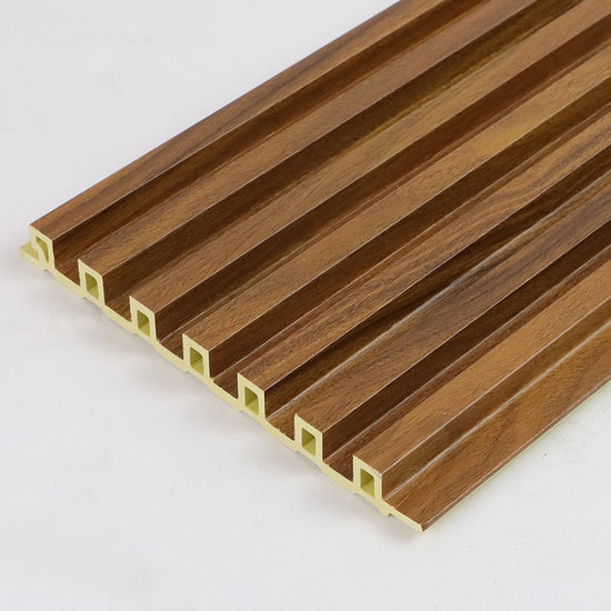 Modern Wood Paneling Smooth Wall Interior Wood Water Proof Plank Set of ...