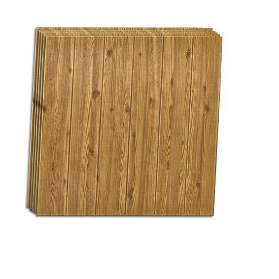 Farmhouse Wood Paneling Smooth Wall Interior Wood Plank Set of 5 ...