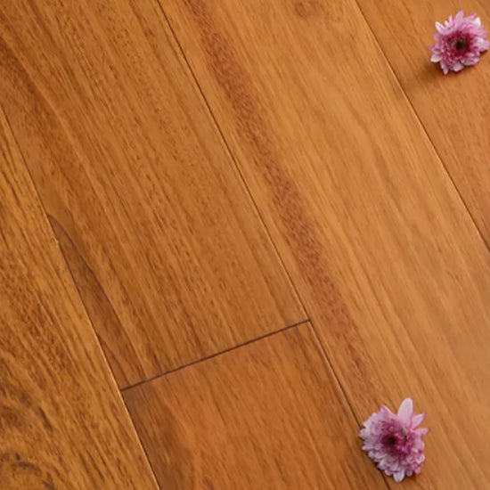 Brown Pear Wood Laminate Plank Flooring Scratch Resistant Click Lock ...