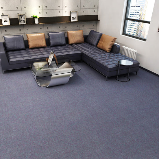 Office Room Carpet Tiles Solid Color Level Loop Square Carpet Tiles ...