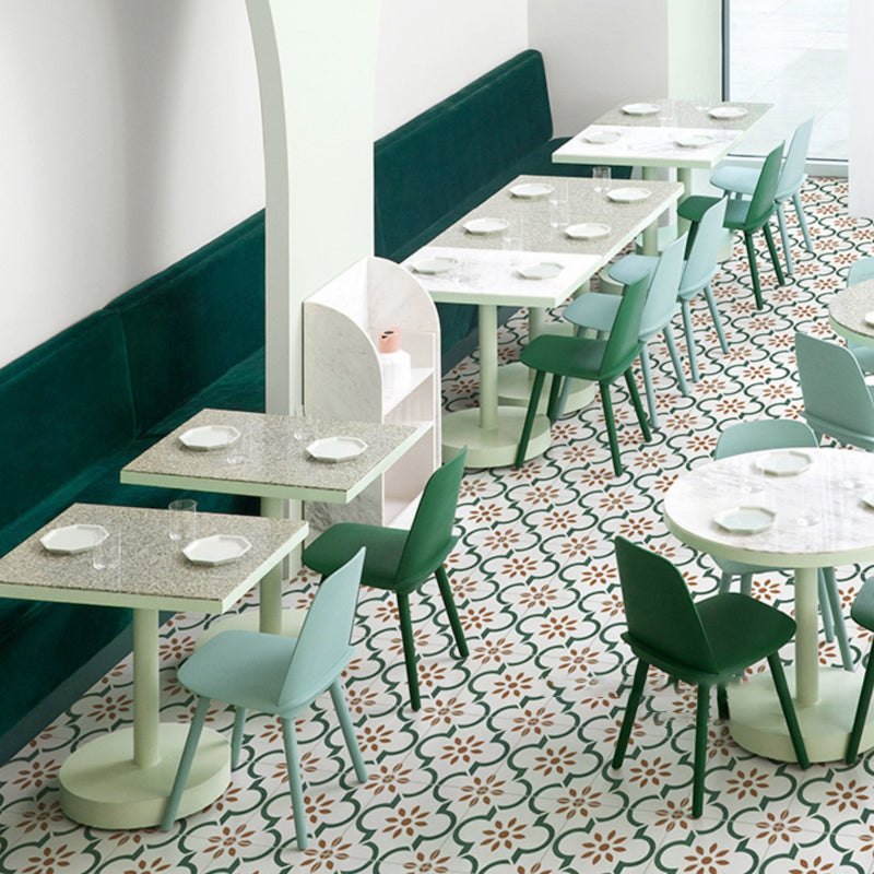 Modern Style Waterproof Floor Tile Moroccan Pattern Straight Edge ...