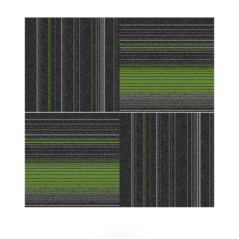 Indoor Carpet Tiles Geometric Print Level Loop Office Carpet Tiles ...