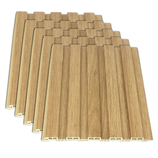Traditional Wall Access Panel Wood Staple Waterproof Wall Plank - Clearhalo