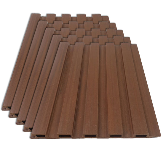 Traditional Wall Access Panel Wood Staple Waterproof Wall Plank - Clearhalo