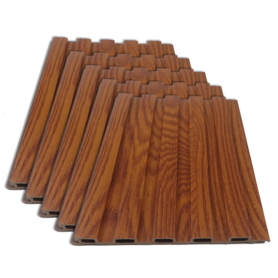 Traditional Wall Access Panel Wood Staple Waterproof Wall Plank - Clearhalo