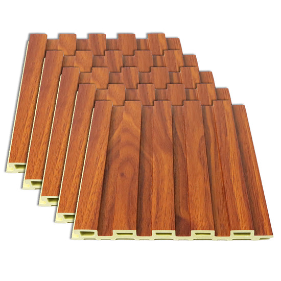 Traditional Wall Access Panel Wood Staple Waterproof Wall Plank - Clearhalo