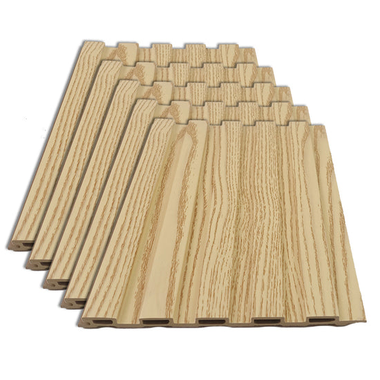 Traditional Wall Access Panel Wood Staple Waterproof Wall Plank - Clearhalo
