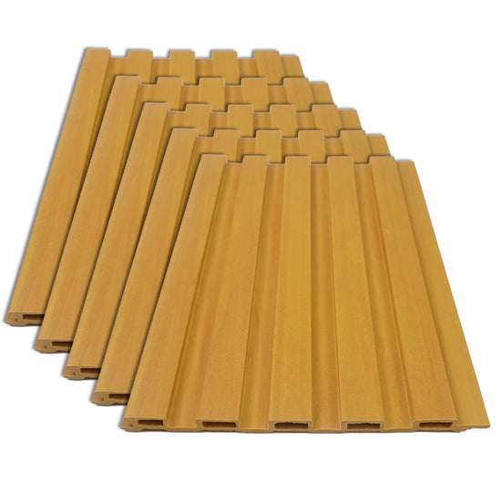 Traditional Wall Access Panel Wood Staple Waterproof Wall Plank - Clearhalo