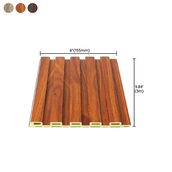 Traditional Wall Access Panel Wood Staple Waterproof Wall Plank - Clearhalo