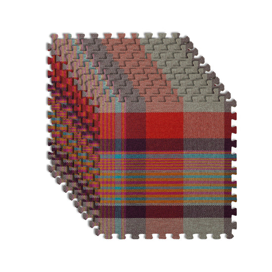 Basic Carpet Tiles Interlocking Stripe Pattern Square Carpet Tiles ...