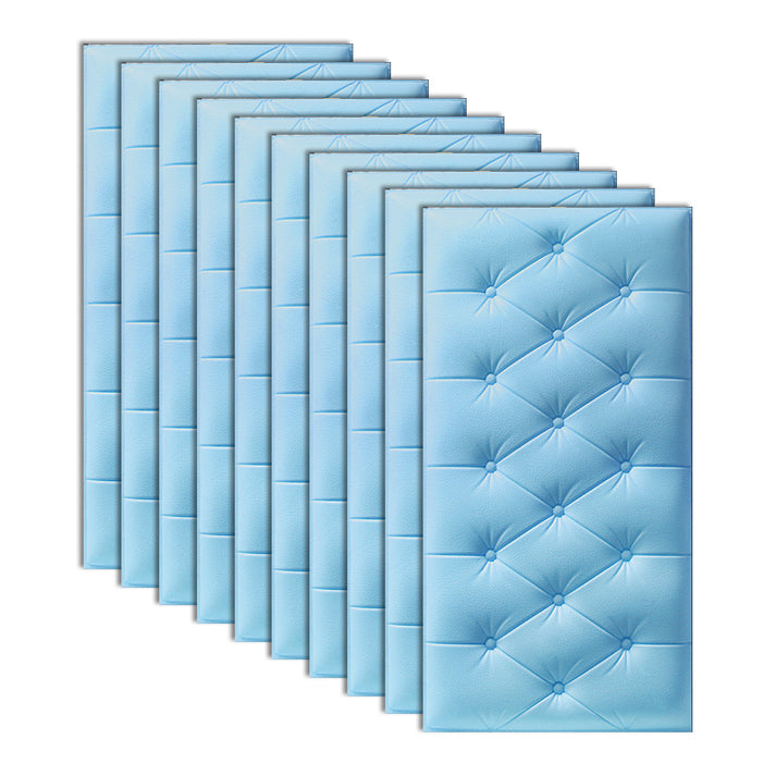 Modern Style Foam Waterproof Wall Paneling Bed Room 3D Embossed Wall ...