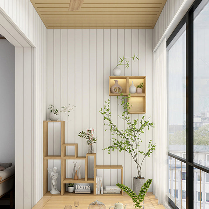 Contemporary Wall Paneling Smooth 20 Panels Waterproof Wall Paneling ...