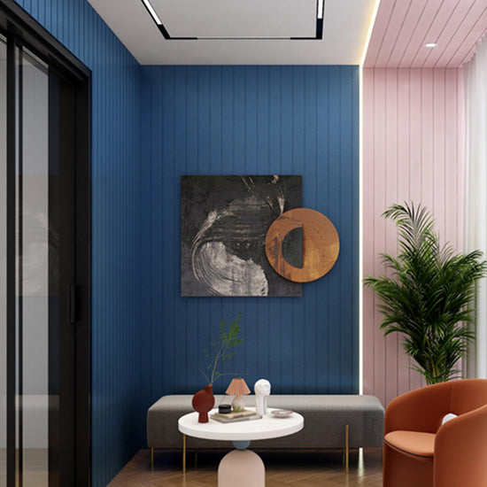 Contemporary Wall Paneling Smooth 20 Panels Waterproof Wall Paneling ...