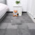 Level Loop Carpet Tile Multi-Color Fade Resistant Interlocking Bedroom ...