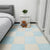 Level Loop Carpet Tile Multi-Color Fade Resistant Interlocking Bedroom ...