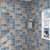 Grid Mosaic Peel & Stick Tile Scratch Resistant Wallpaper for ...