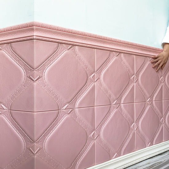 Modern Tin Backsplash Paneling Smooth Styrofoam Wall Ceiling - Clearhalo