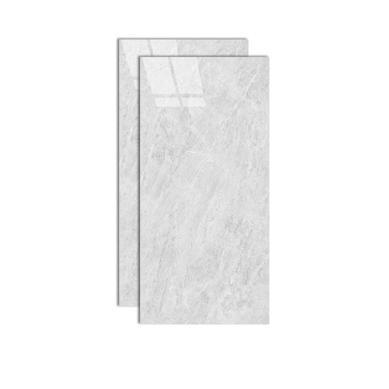 Modern Rectangle White Singular Tile Marble Floor and Wall for Bathroom ...