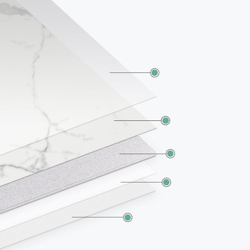 Scratch Resistant Tile PVC Singular Peel & Stick Tile for Backsplash ...