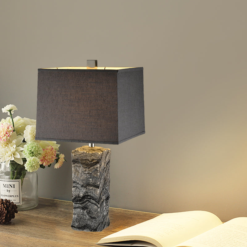 Marble Rectangular Night Table Light Modernism 1-Head Desk Lamp in ...