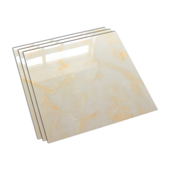 Matte Square Floor and Wall Light Yellow Marble Tile for Living Room ...