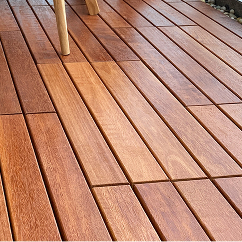 Wood Floor Planks Water Resistant Interlocking Solid Wood Plank ...