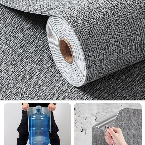 Paneles de revestimiento de paredes modernos, tablones en rollo a ...