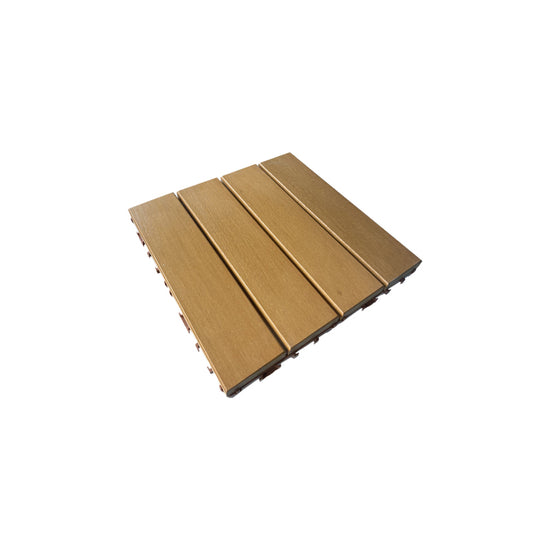 Square Plank Flooring Click-Locking Water Resistant Hardwood Flooring ...