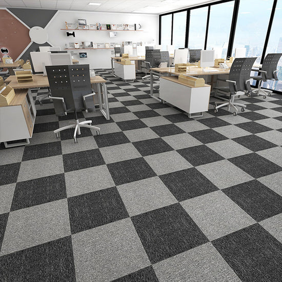 Modern Carpet Tiles Self Adhesive Multi Level Loop Stain Resistant ...