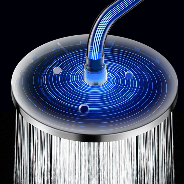 Metal Shower Head Combo Contemporary Round Fixed Shower Head for ...