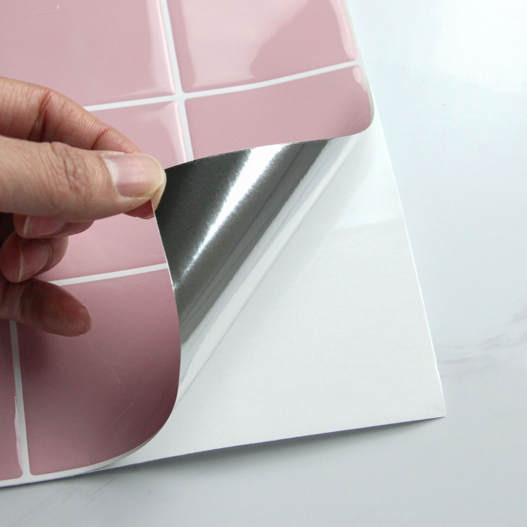 Modern Wallpaper Peel and Stick Backsplash Tile PVC Peel and Stick Tile ...