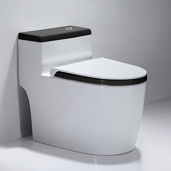 All In One Modern Urine Toilet Floor Mounted Porcelain Siphon Jet ...