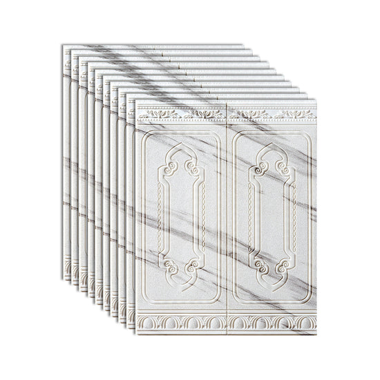 3D Backsplash Panels Contemporary Plastic Backsplash Panels with ...