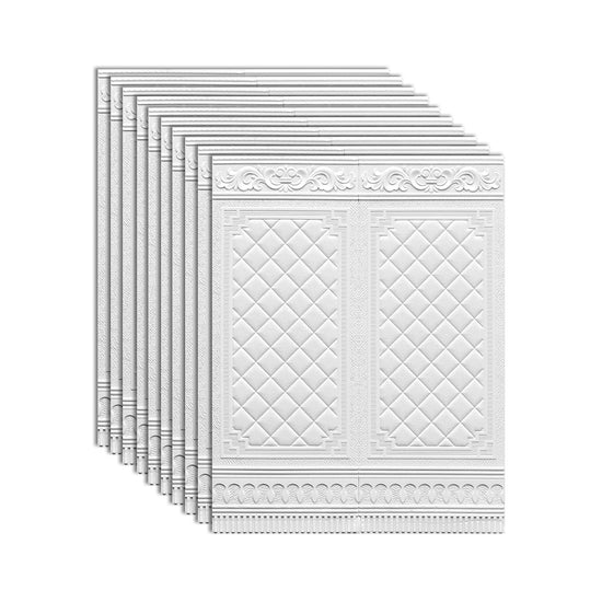 3D Backsplash Panels Contemporary Plastic Backsplash Panels with ...