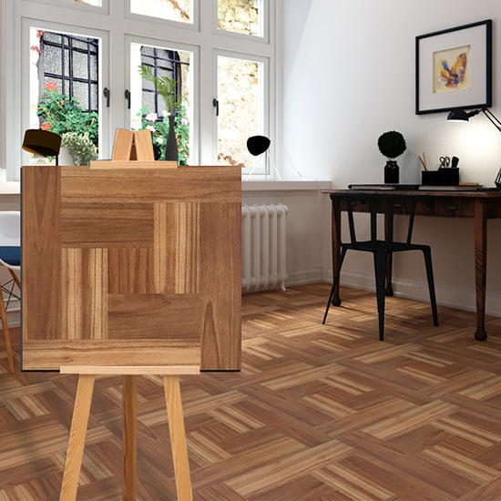 Square Scratch Resistant Plastic floor Water Resistant Floor Tile ...