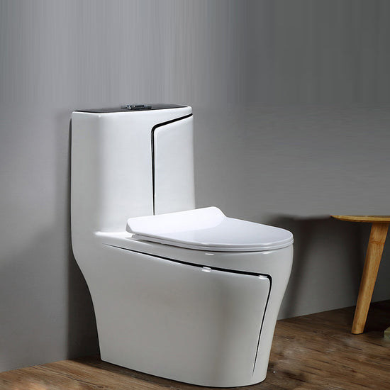 Floor Mounted Porcelain Urine Toilet Traditional Siphon Jet Flush ...