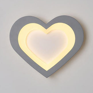 Integrated Led Cartoon Wall Mount Light Modern Simple Acrylic Wall ...