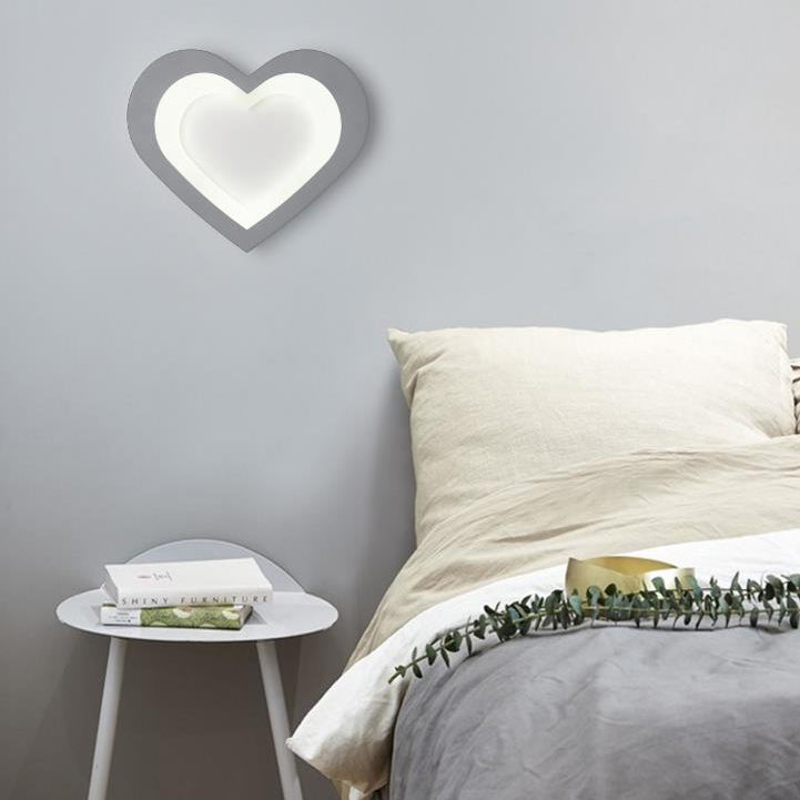 Integrated Led Cartoon Wall Mount Light Modern Simple Acrylic Wall ...