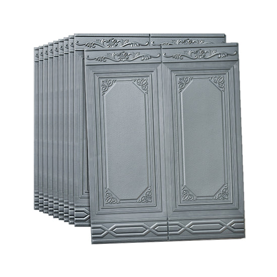 Modern Wall Paneling 3D Plastic Wall Paneling with Waterproof - Clearhalo
