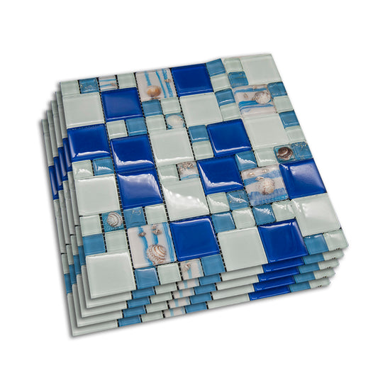 Modern Mosaic Tile Glass Brick Look Wall & Floor Tile with Square Shape ...