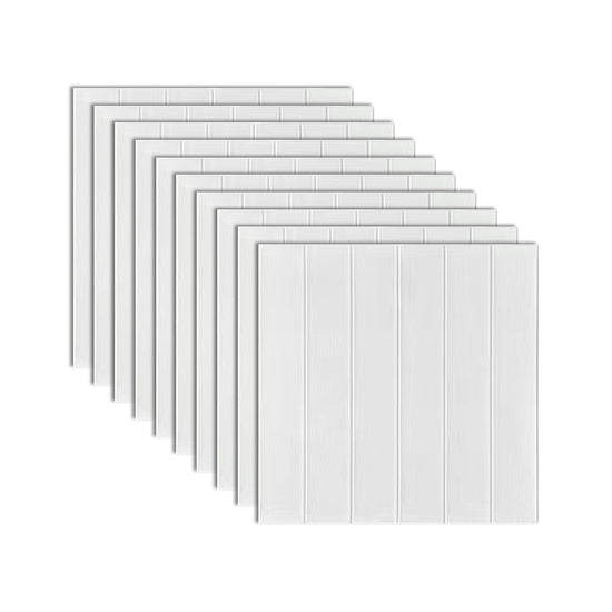 Wooden Effect Wall Panel Living Room Modern Style Peel and Stick Wall ...